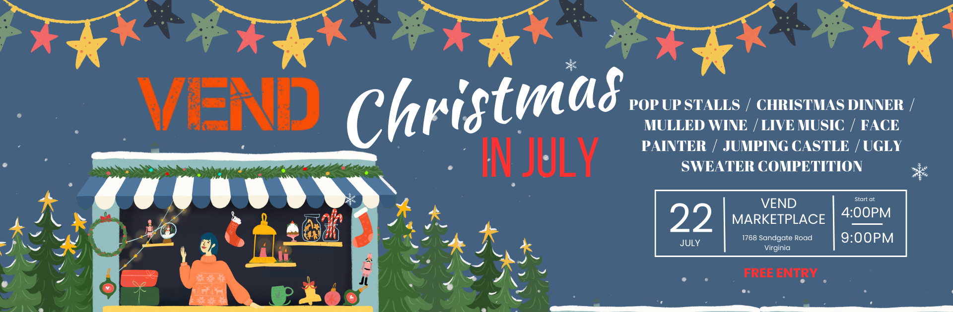 Vend - Brisbane's Market Precinct for Local Community & Startups