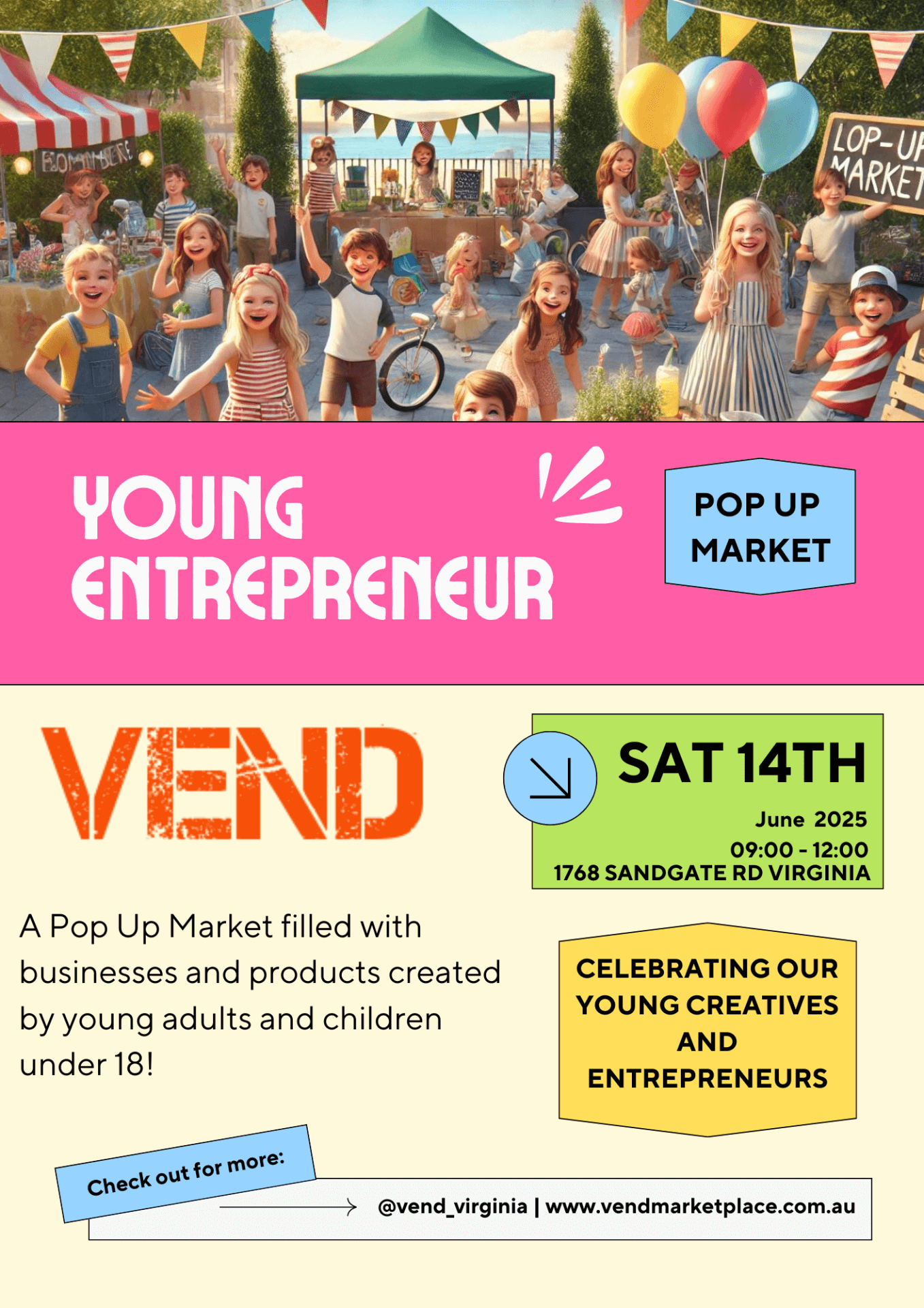 Vend - Brisbane's Market Precinct for Local Community & Startups